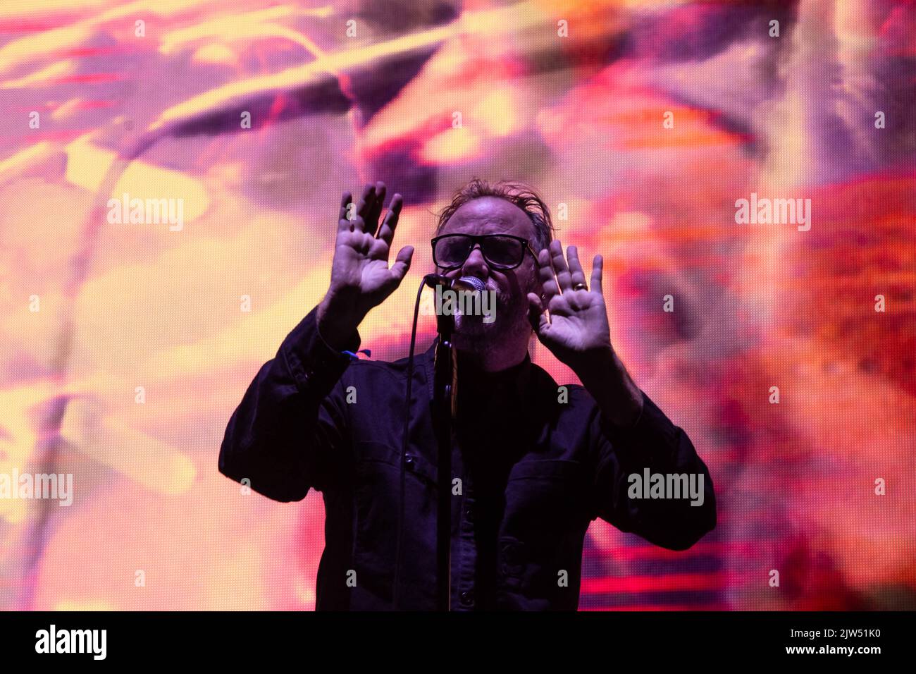 The National Performing at the Connect Festival in Edinburgh at the ...