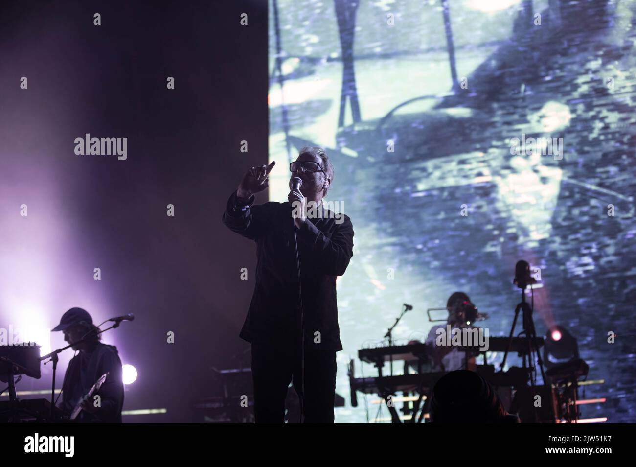 The National Performing at the Connect Festival in Edinburgh at the ...
