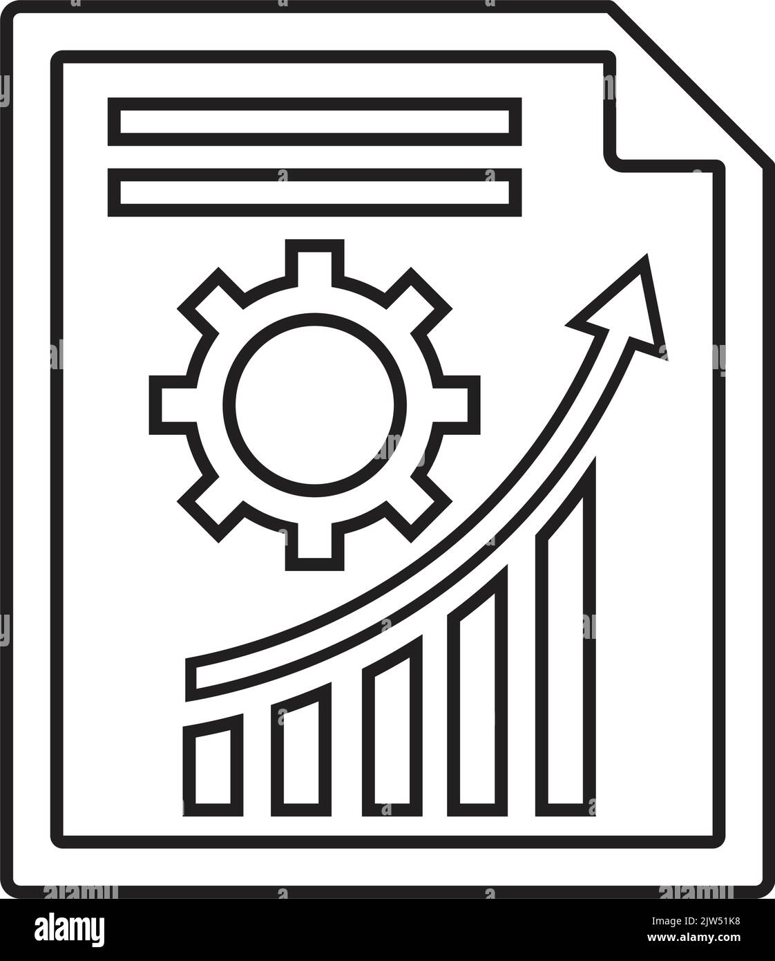 Improvement, list, progress, setting icon - Simple editable vector EPS ...