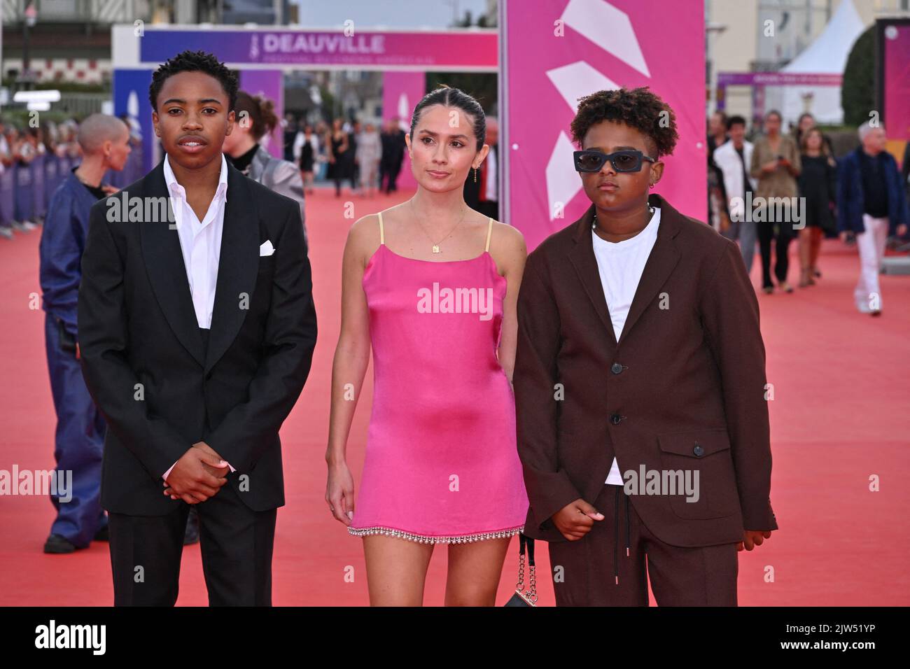 Dallas Young, Ali Richey, Mylen Bradford attends the screening of ...