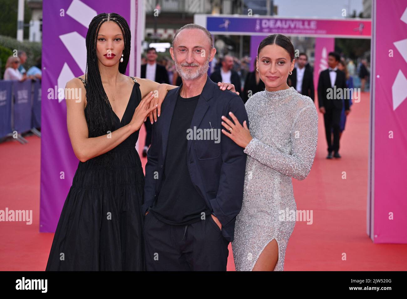 Angele Mac, Guillaume Nicloux, Lina Camelia Lumbroso attends the ...