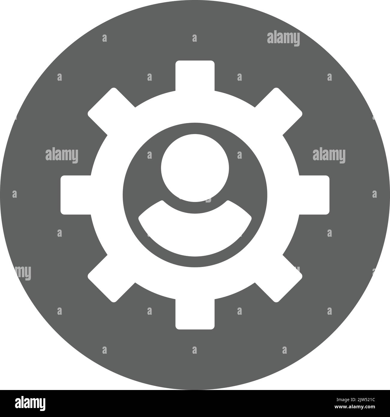 Human, setting, settings icon - Simple editable vector EPS file Stock ...