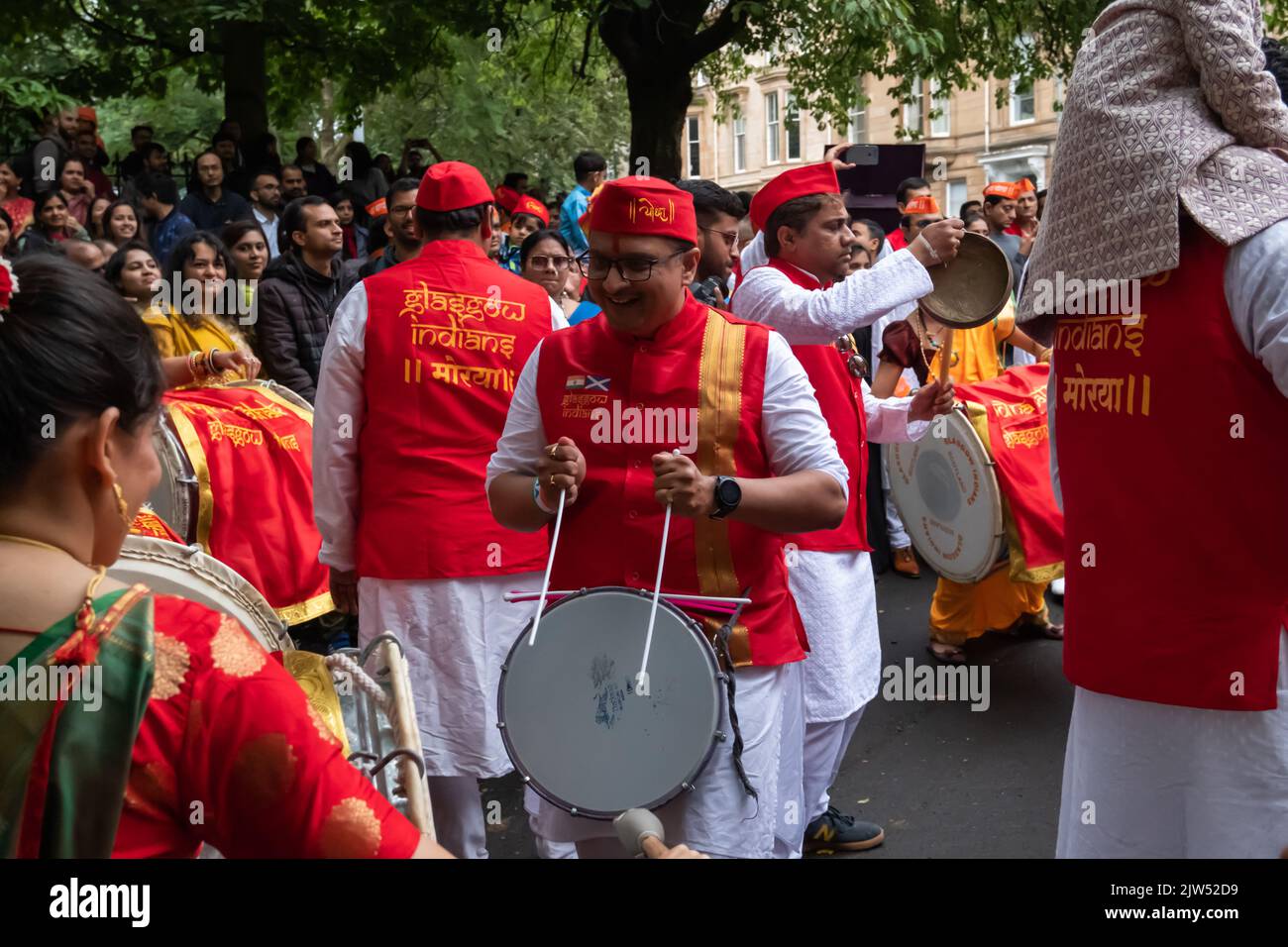 Glasgow, Scotland, UK. 3rd September, 2022. The Hindu Festival of ...