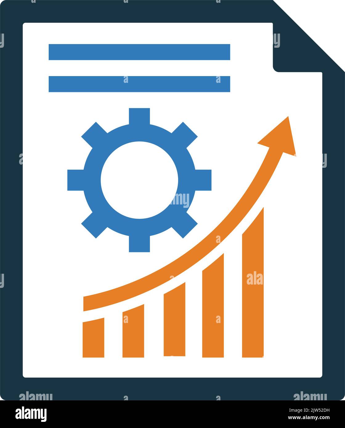 Improvement, list, progress, setting icon - Simple editable vector EPS ...