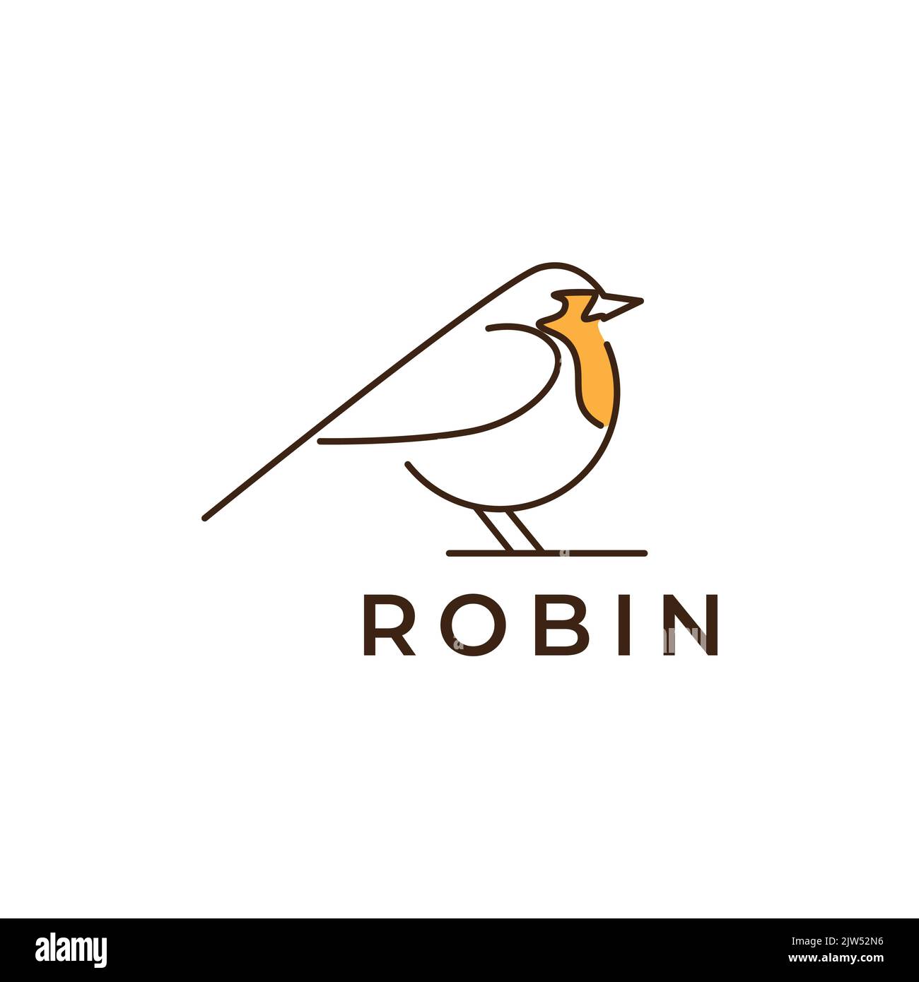 Robin bird images Stock Vector Images - Alamy