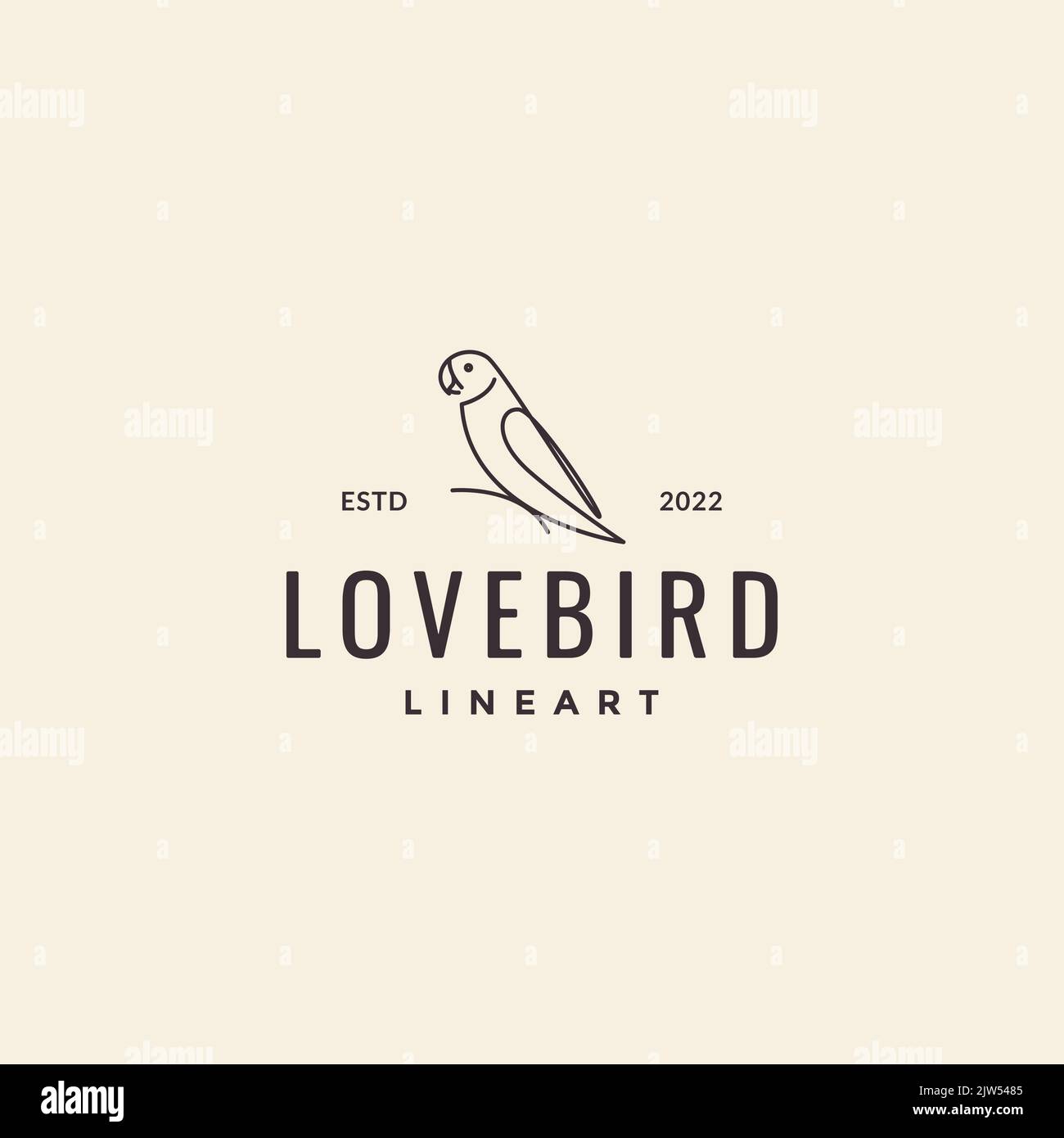 lovebird perch lines vintage hipster logo Stock Vector Image & Art - Alamy lovebird perch lines vintage hipster logo Stock Vector Image & Art - Alamy
