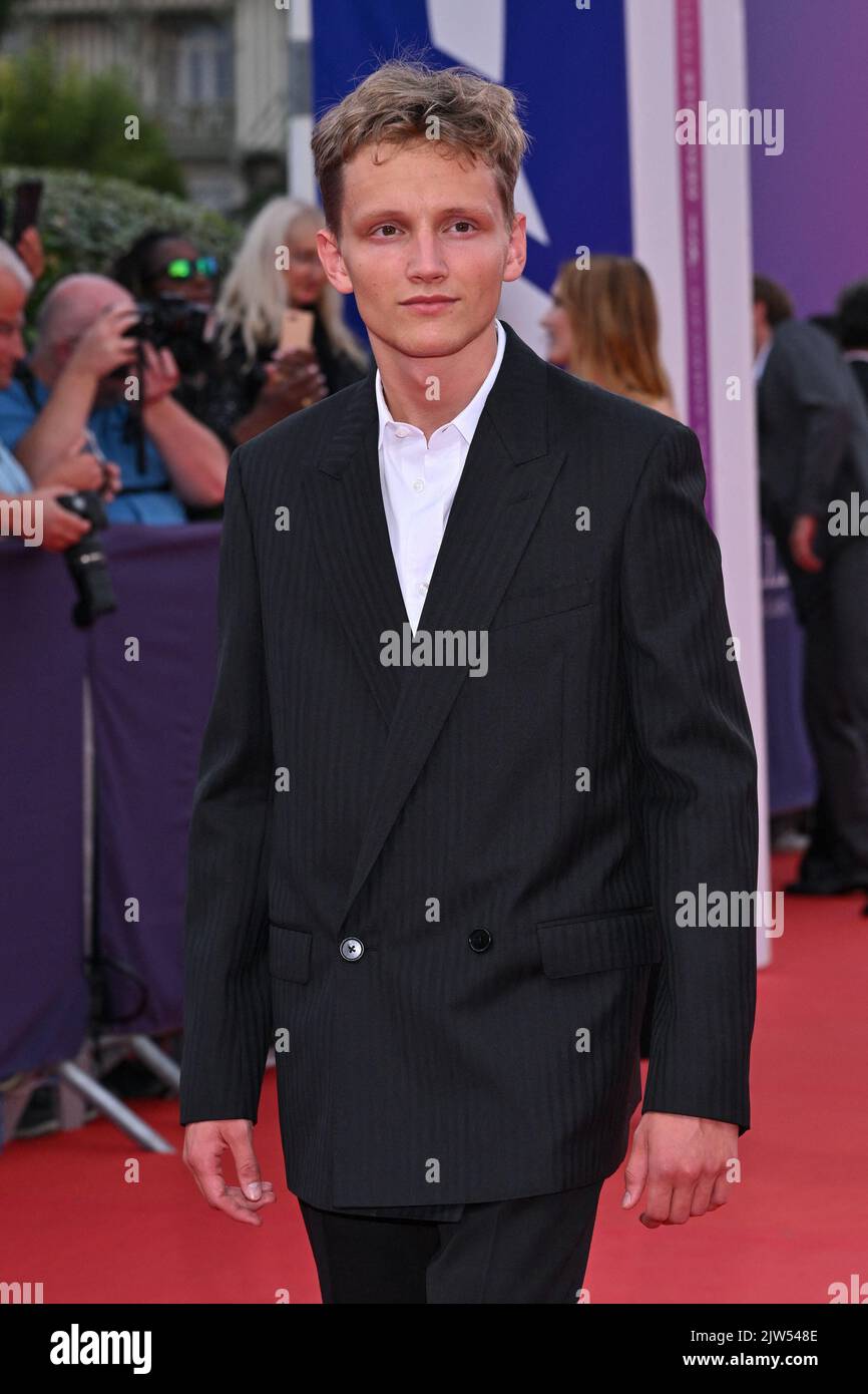 Taddeo Kufus attends the screening of Armageddon Time during the 48th ...