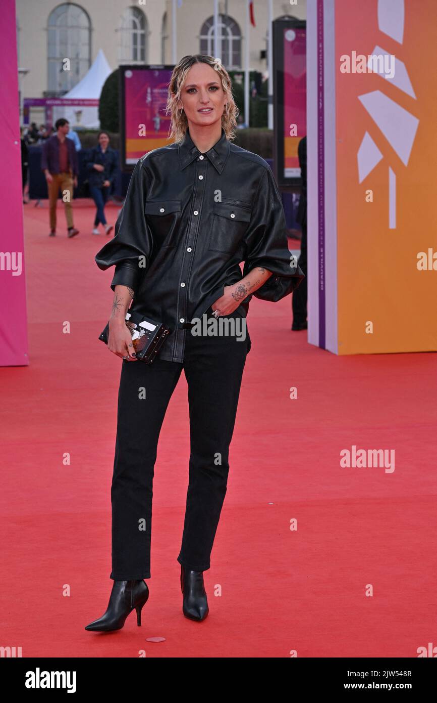 Agathe Rousselle attends the screening of Armageddon Time during the ...