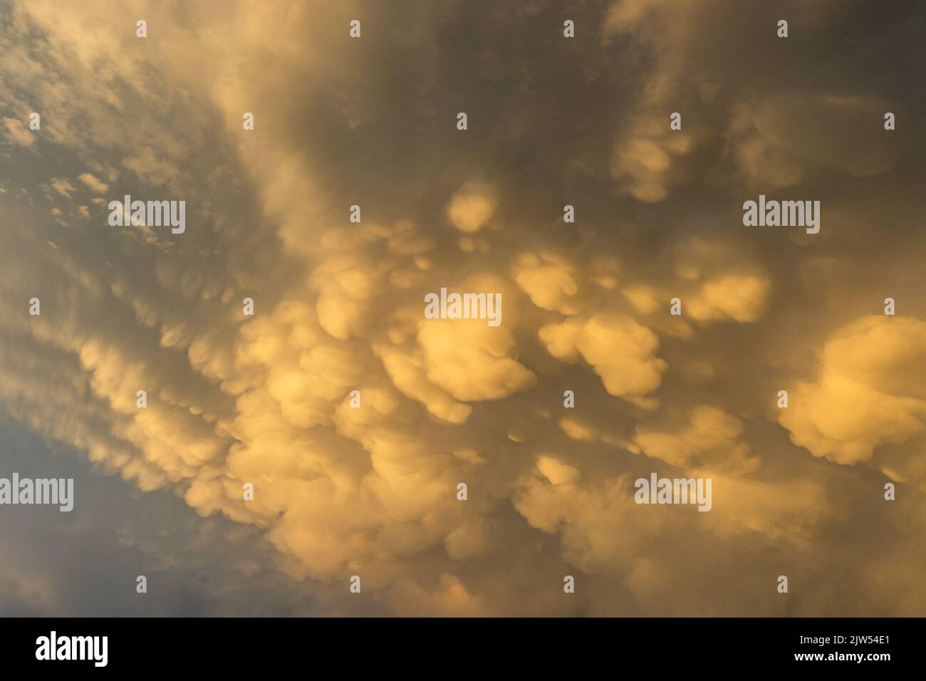 Dramatic sky with clouds as a natural sunset background Stock Photo - Alamy
