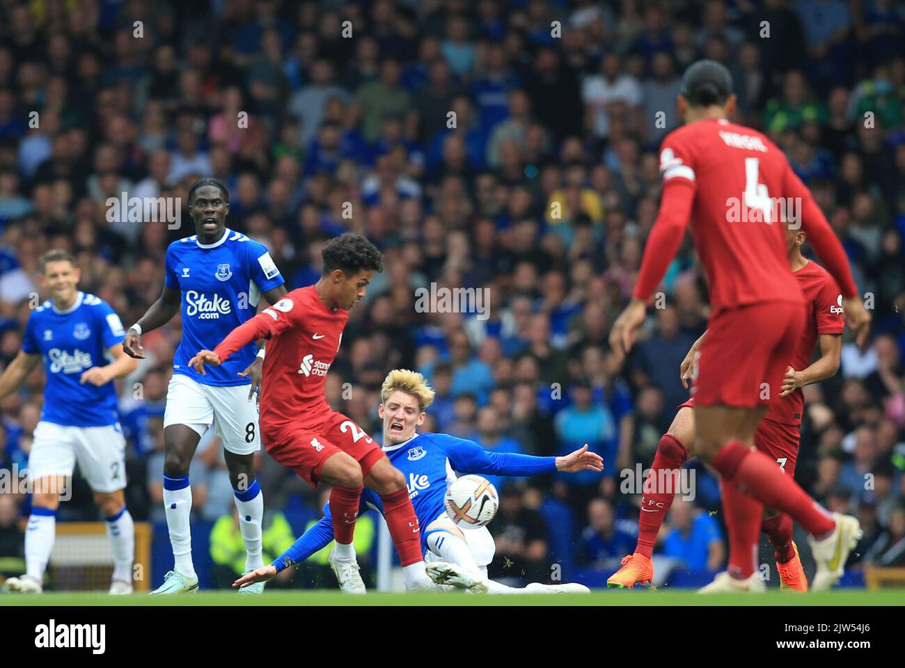 Goodison Park, Liverpool, UK. 3rd Sep, 2022. Premier League football ...