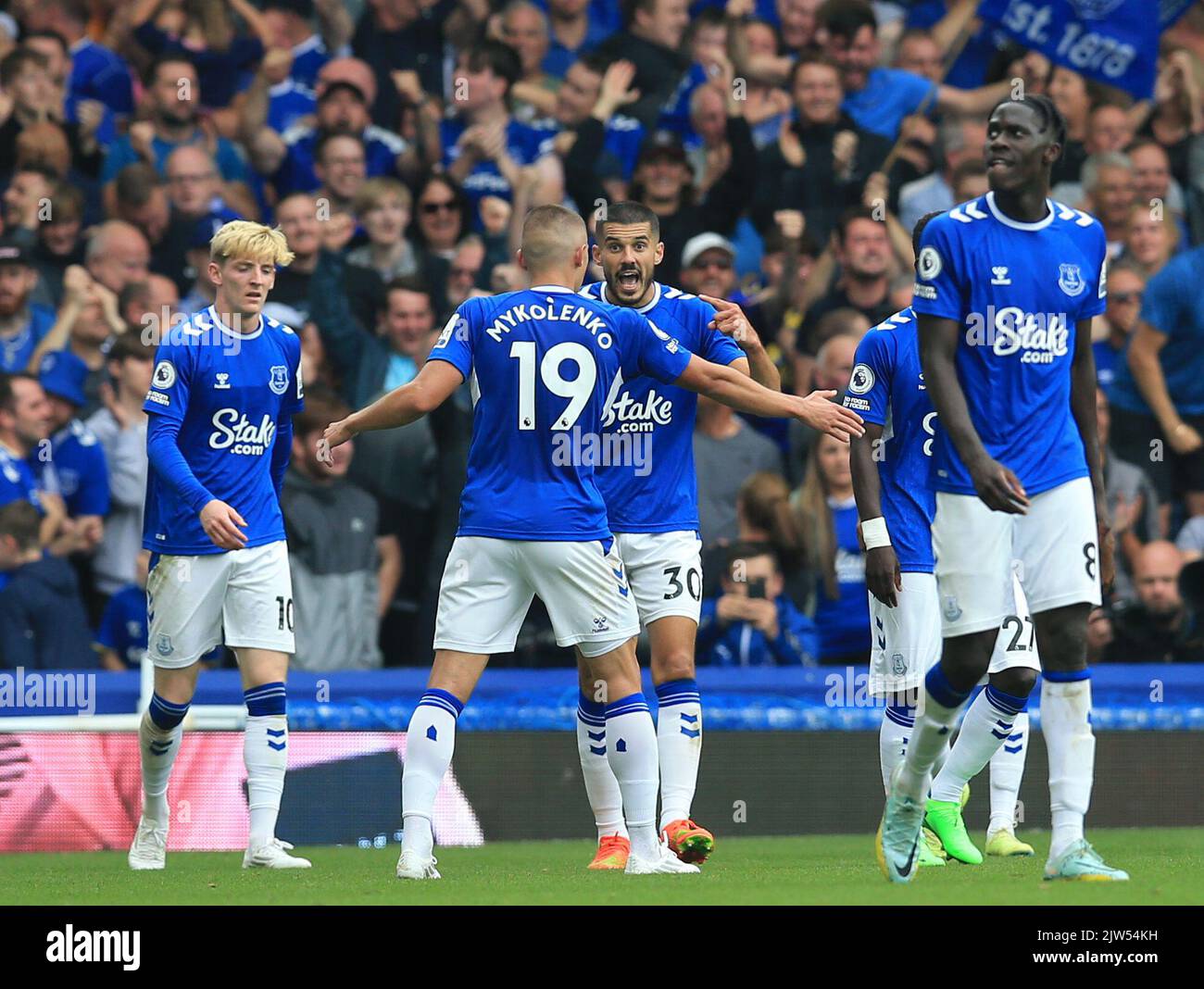 Goodison Park, Liverpool, UK. 3rd Sep, 2022. Premier League football ...