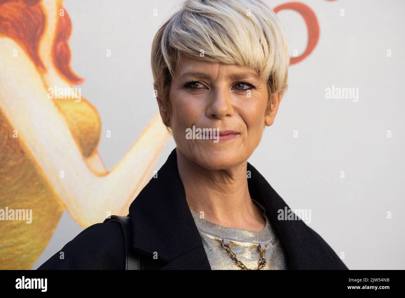 September 2, 2022, Lido di Venezia, Italy: Marina Fois attends the ''La ...