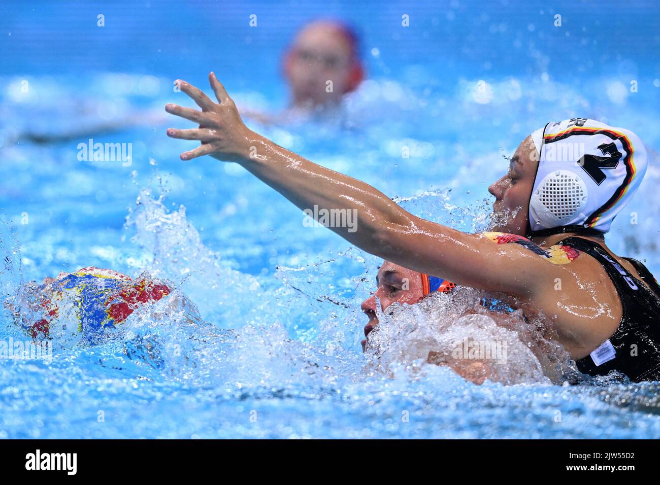 SPLIT, CROATIA - SEPTEMBER 3: Kitty Lynn Joustra of Netherlands is ...