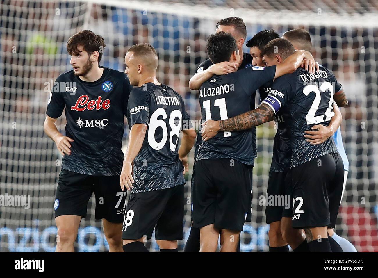 Lazio napoli 2022 hi-res stock photography and images - Alamy