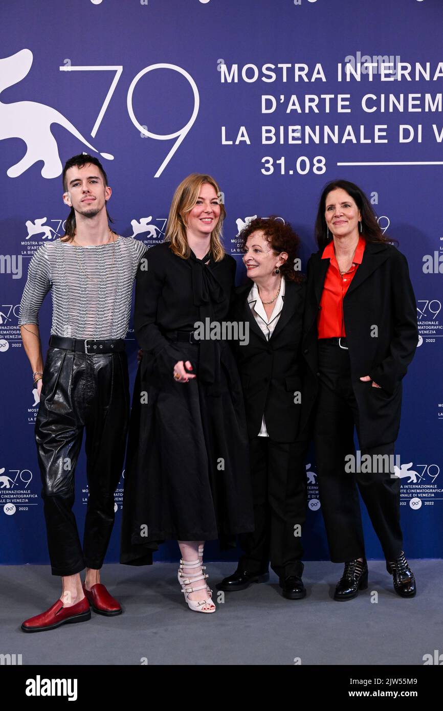 Harry Cullen , Megan Kapler , Nan Goldin , Laura Poitras 79th Venice ...