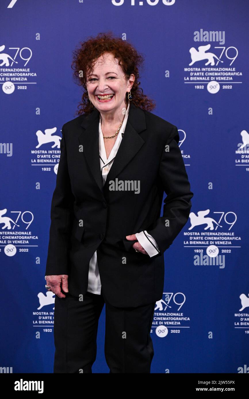 Nan Goldin 79th Venice Film Festival Photocall of the movie -All the ...