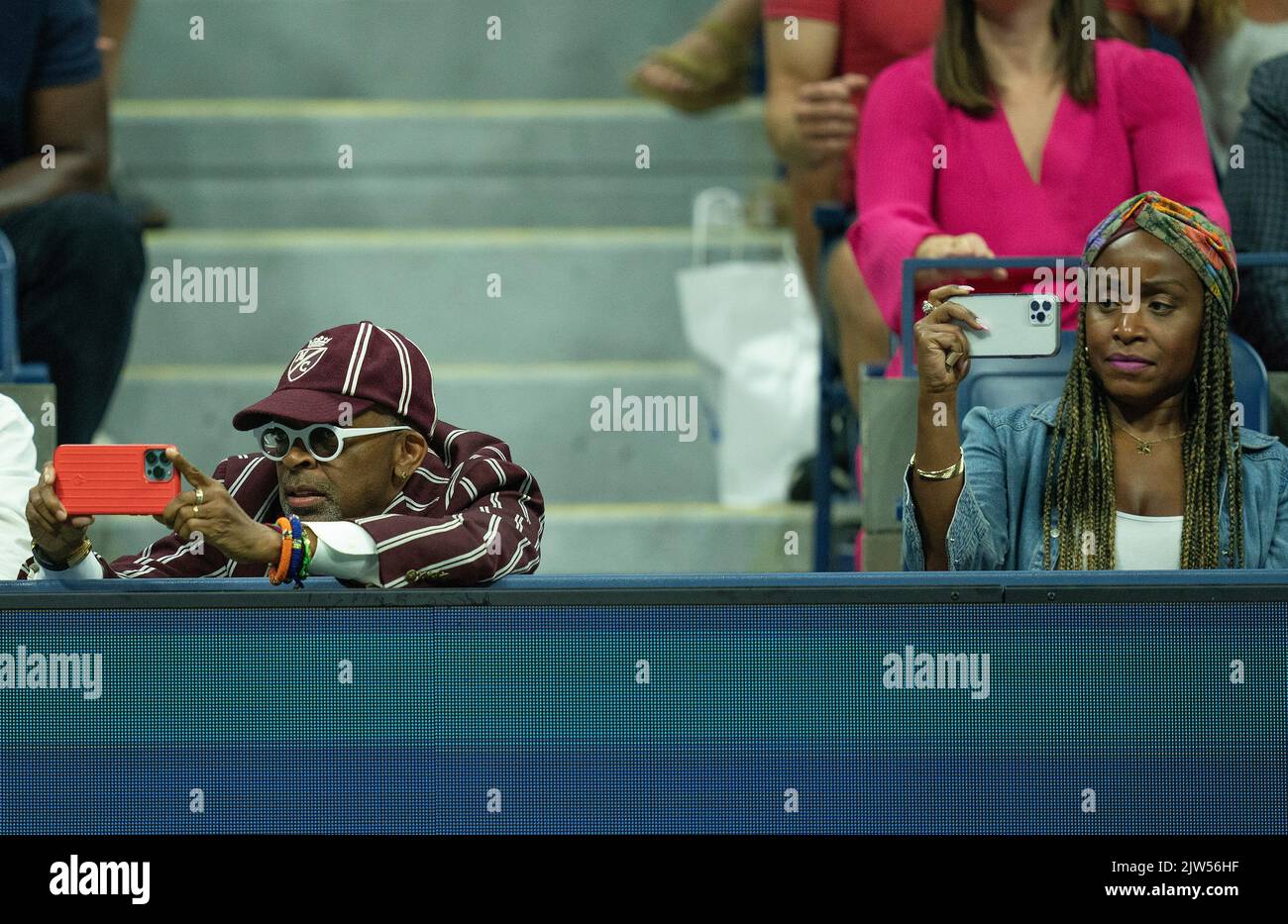 Spike lee at the 2022 us open tennis hi-res stock photography and ...