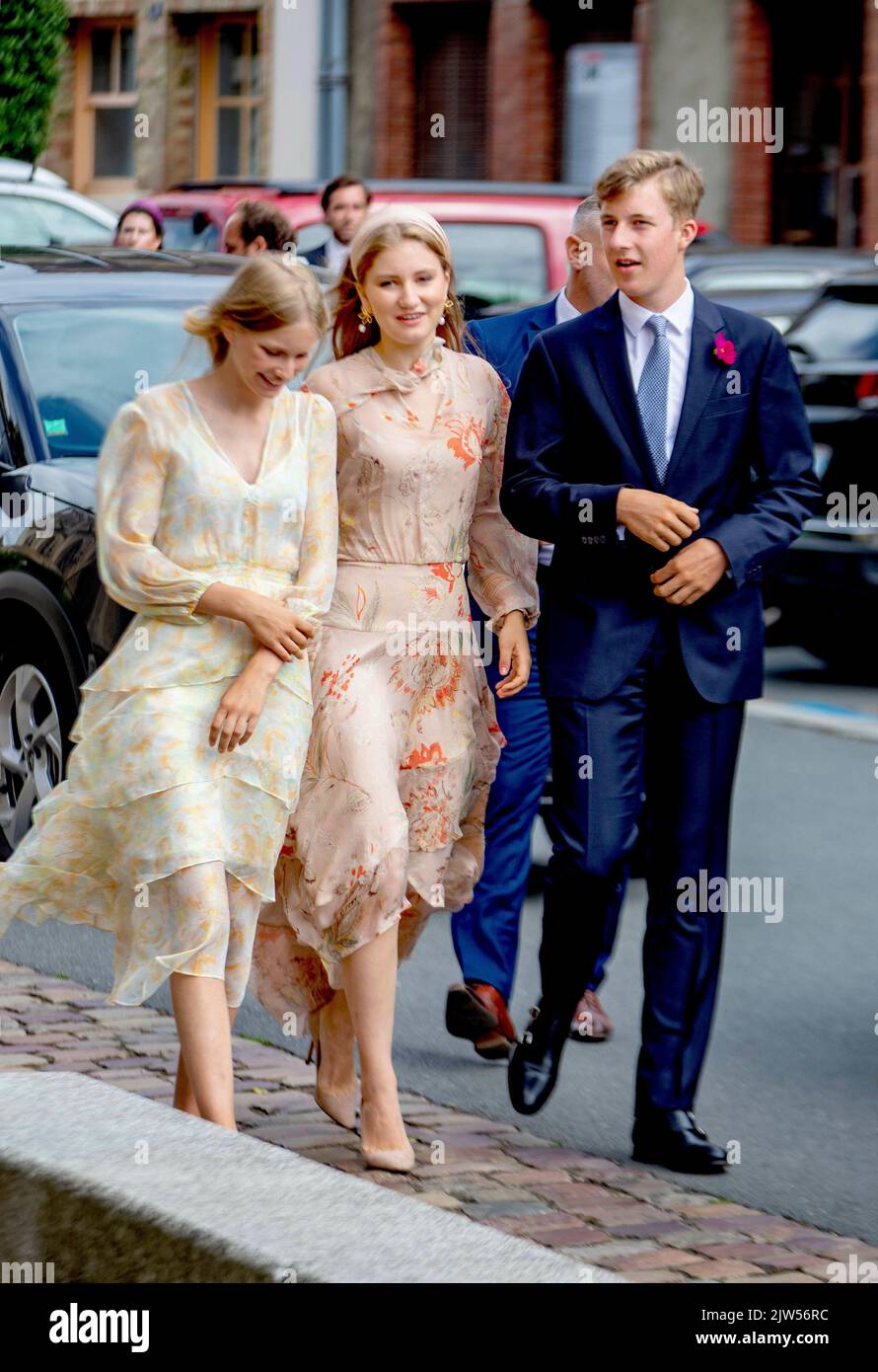 Crown Princess Elisabeth, Prince Emmanuel and Princess Eleonore of ...