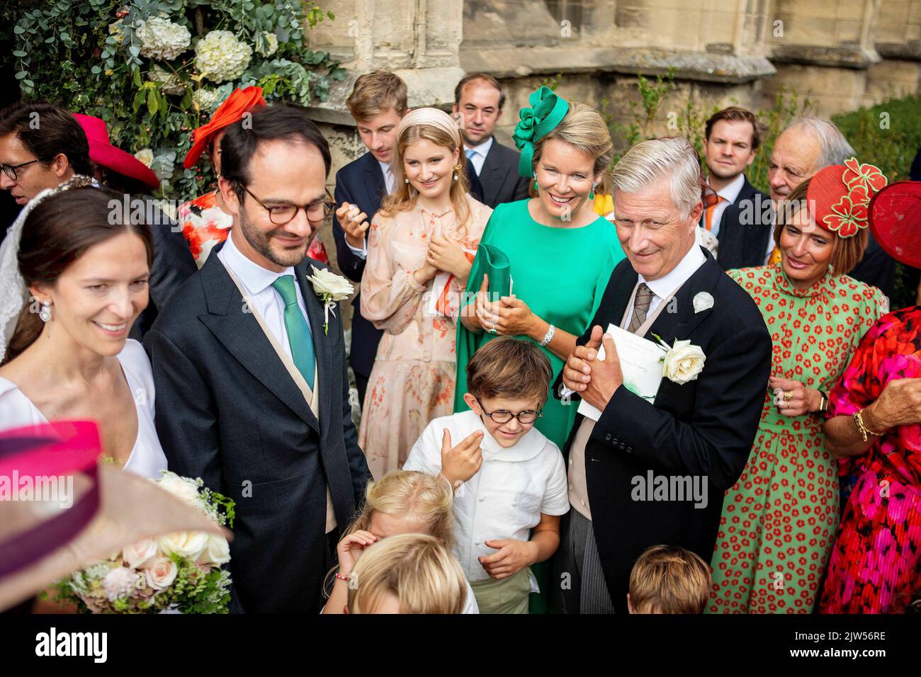 Count Charles Henri d'Udekem d'Acoz and Countess Caroline Philippe ...