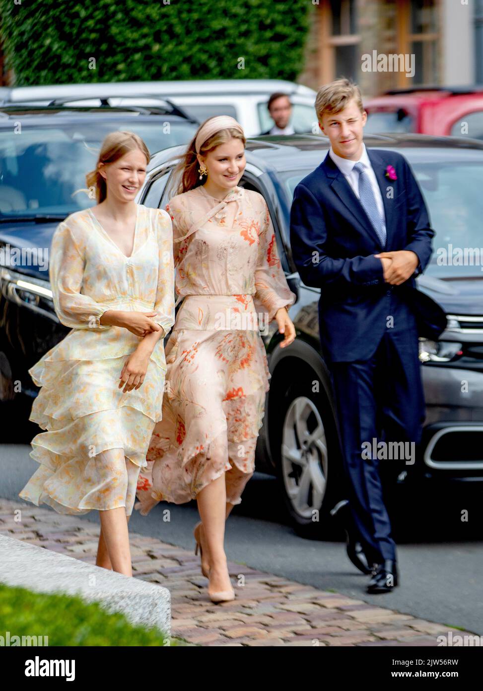 Crown Princess Elisabeth, Prince Emmanuel and Princess Eleonore of ...