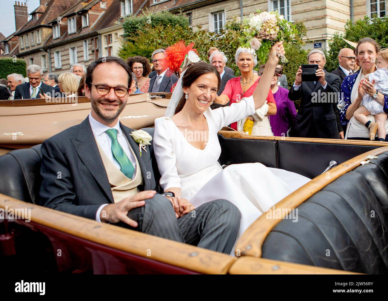 Count Charles Henri d'Udekem d'Acoz and Countess Caroline Philippe ...