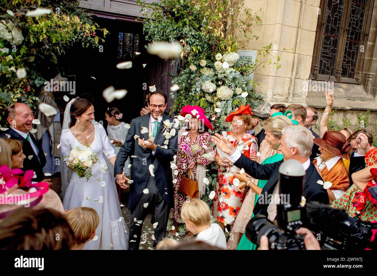 Count Charles Henri d'Udekem d'Acoz and Countess Caroline Philippe ...