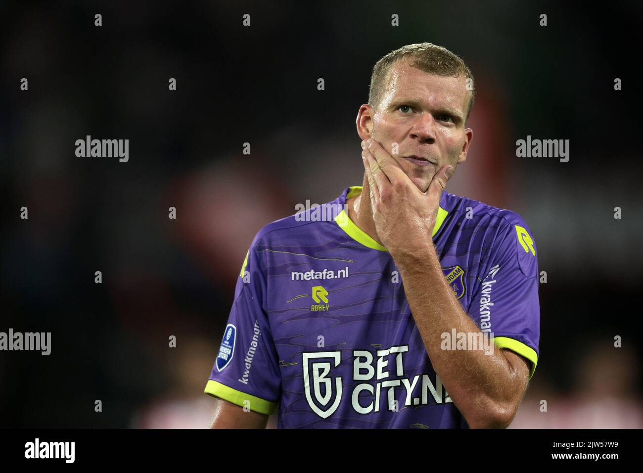 naROTTERDAM - Henk Veerman of FC Volendam disappointed during the Dutch ...