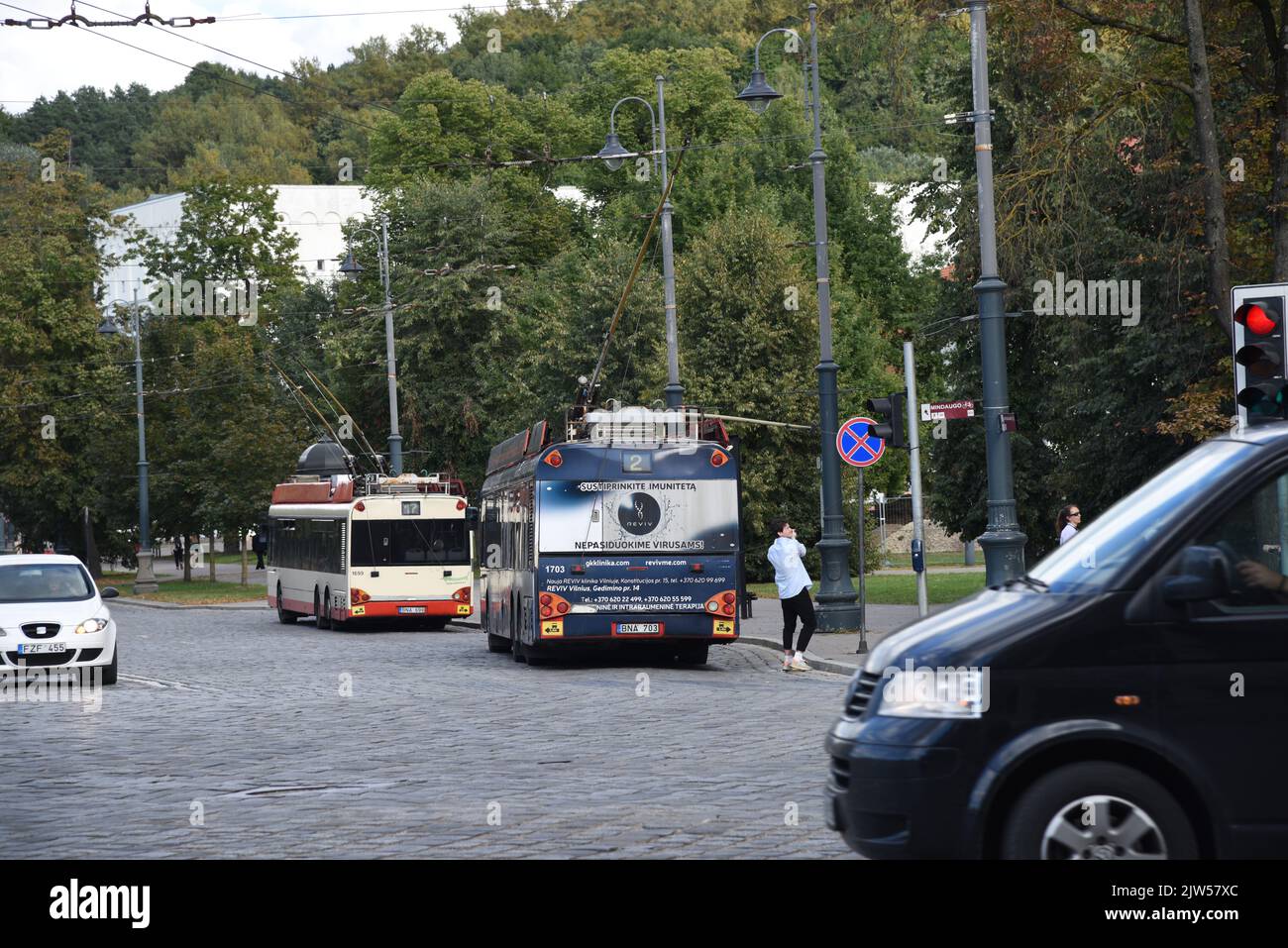Solaris Trollino trolleybus Stock Photo - Alamy