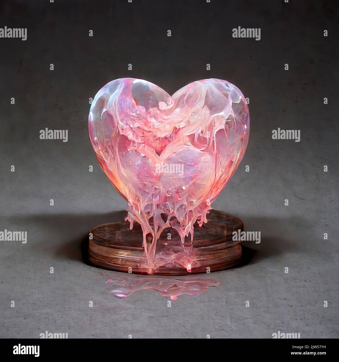 Melting paint hi-res stock photography and images - Alamy