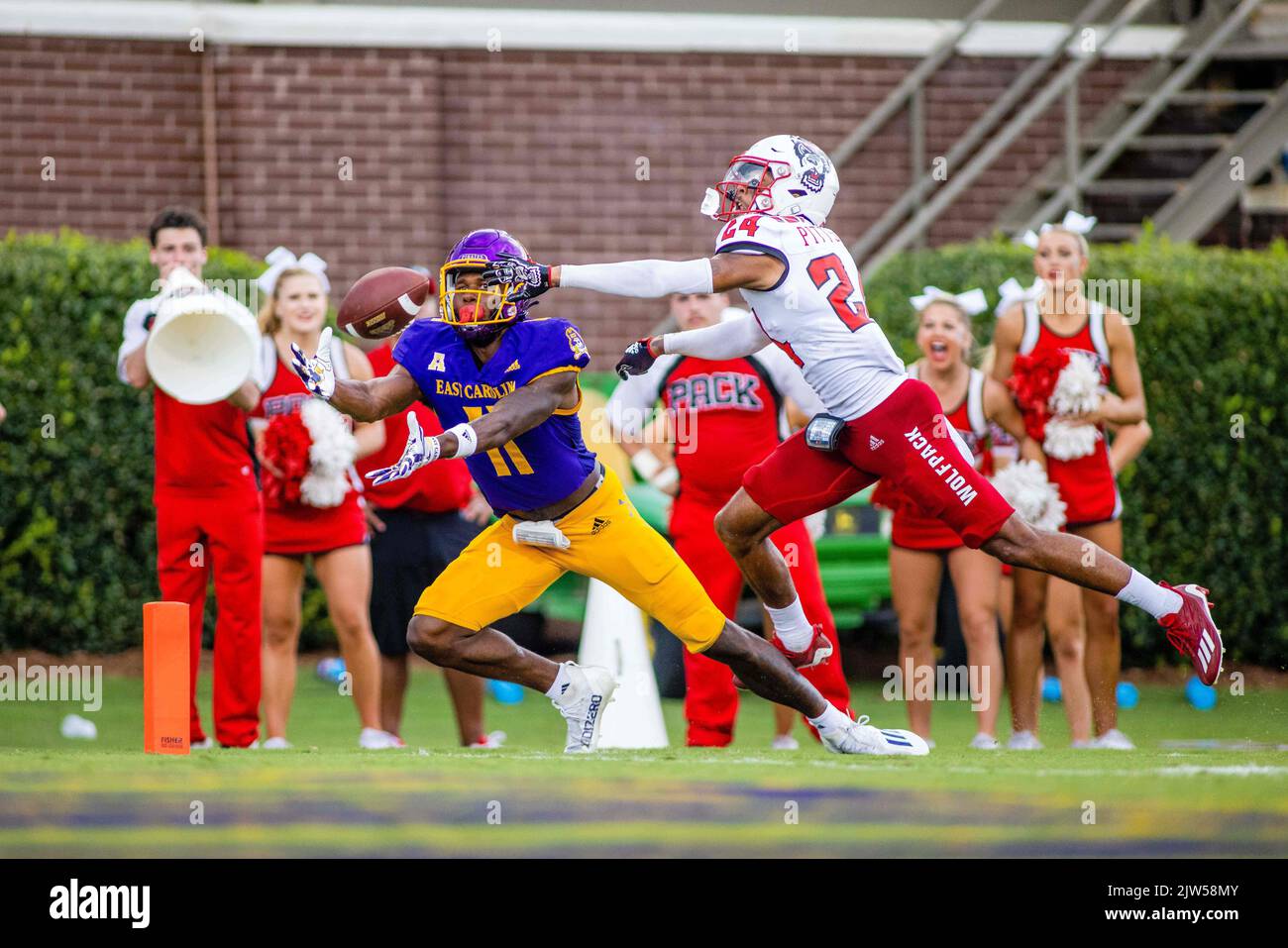 September 3, 2022: East Carolina Pirates wide receiver Isaiah Winstead ...