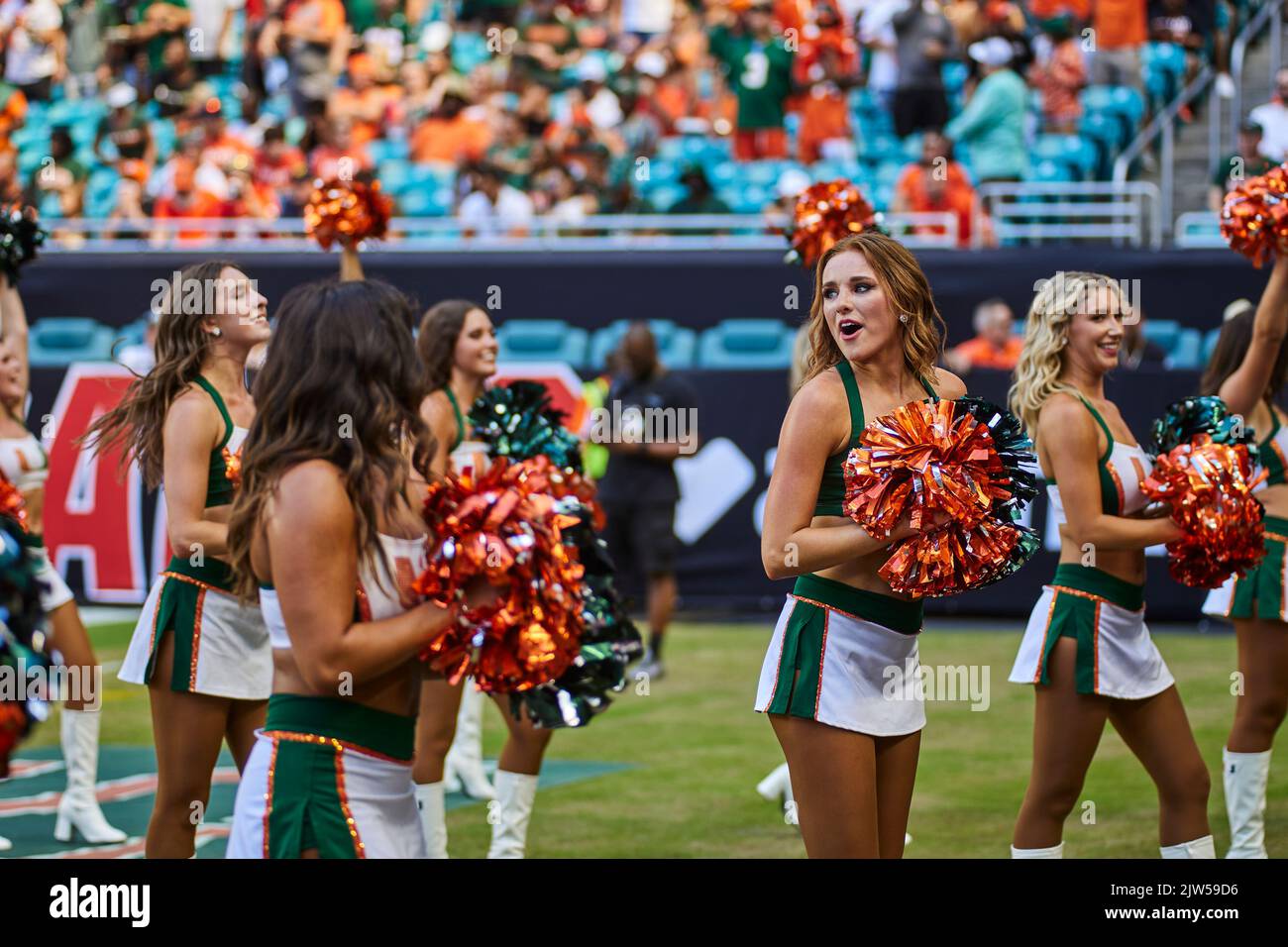 Miami Gardens, FL, USA. 3rd September 2022. Miami Hurricanes ...