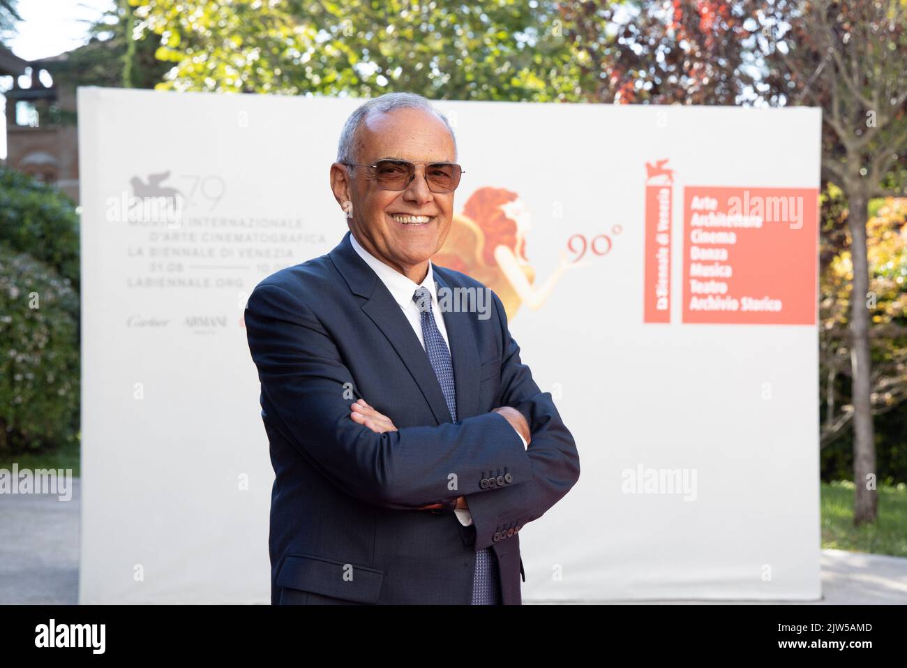 Alberto Barbera attends the "La Syndicaliste" red carpet at the 79th ...