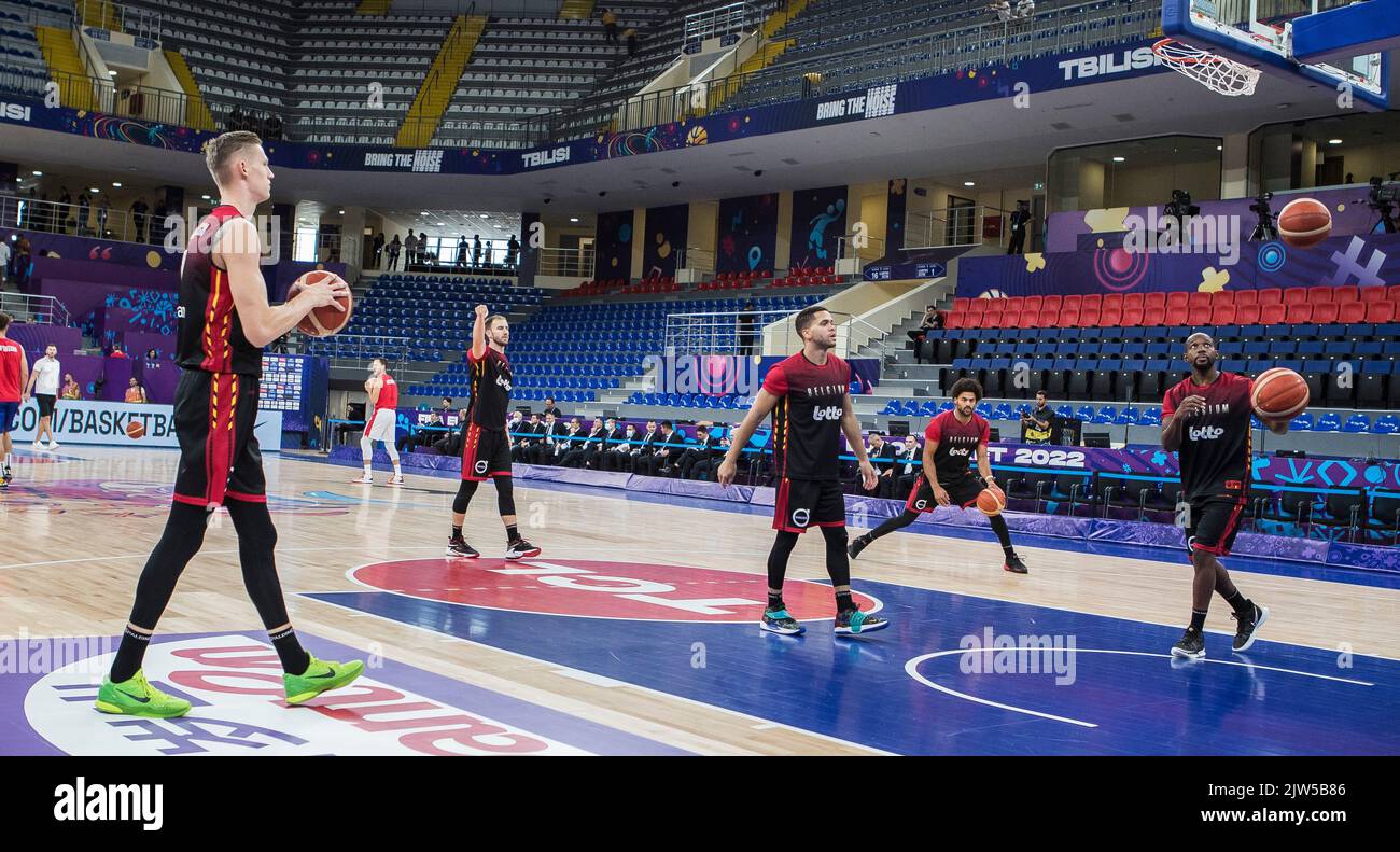Emmanuel Lecomte of Belgium, Jean-Marc Mwema of Belgium, Jonathan Tabu ...