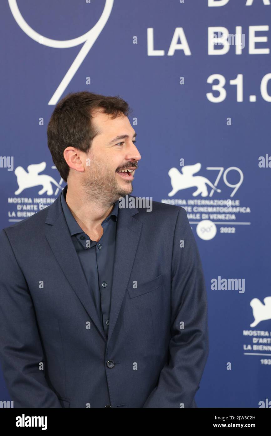 Venice, Italy, 3rd September, 2022, Director Santiago Mitre at the ...