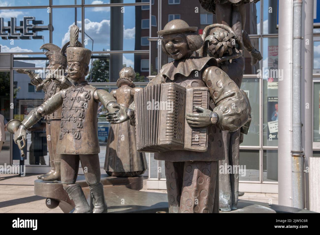alsdorf july 2022: This carnival fountain, an art object by the Aachen ...