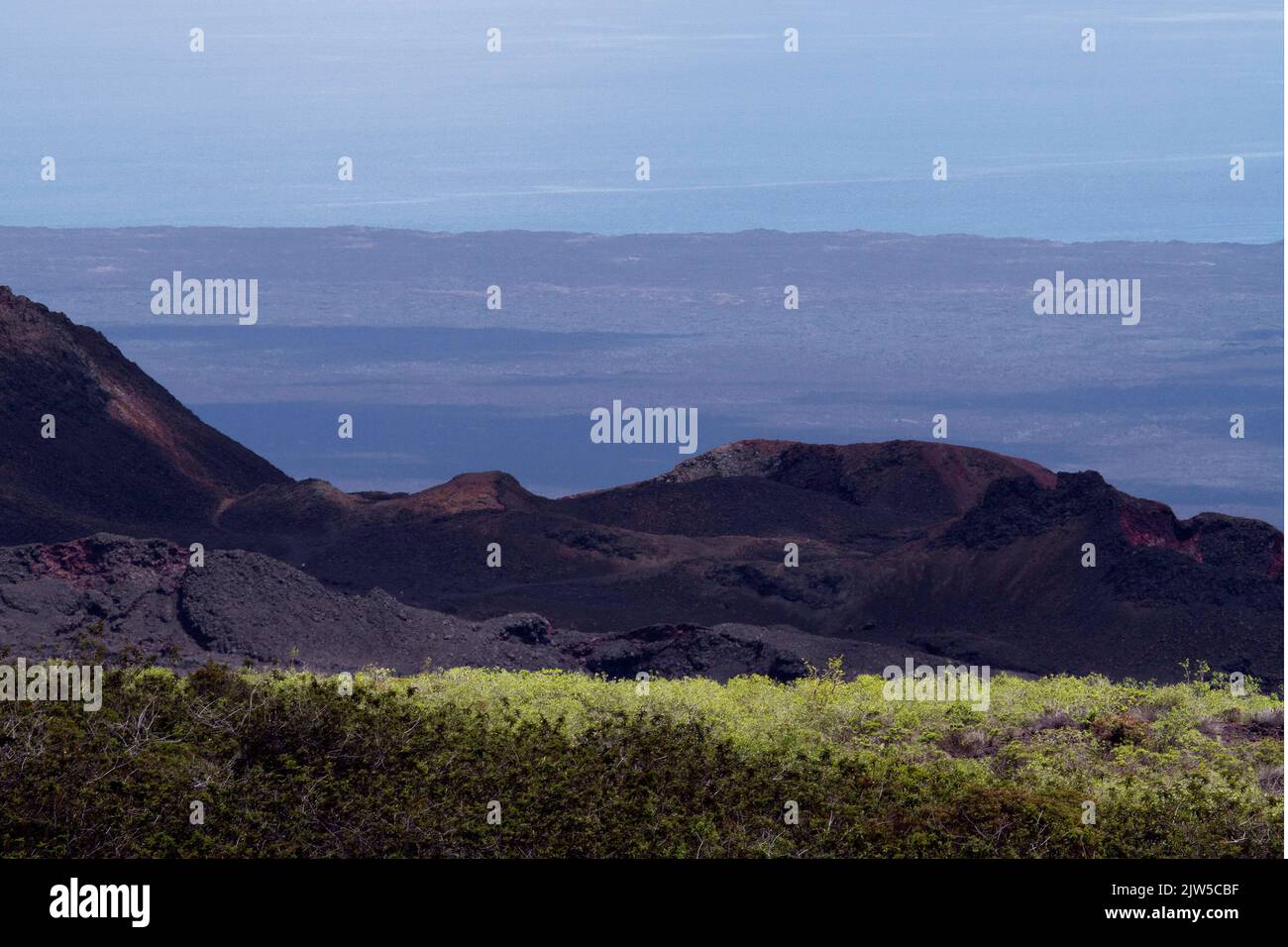 A beautiful scenery of the sandy Volcano "Chico IV" and hills around it ...