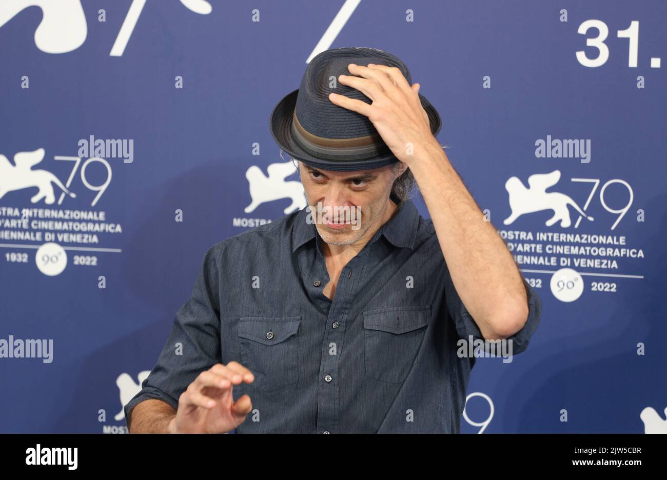 Venice, Italy, 3rd September, 2022, Javier Julia at the photocall for ...