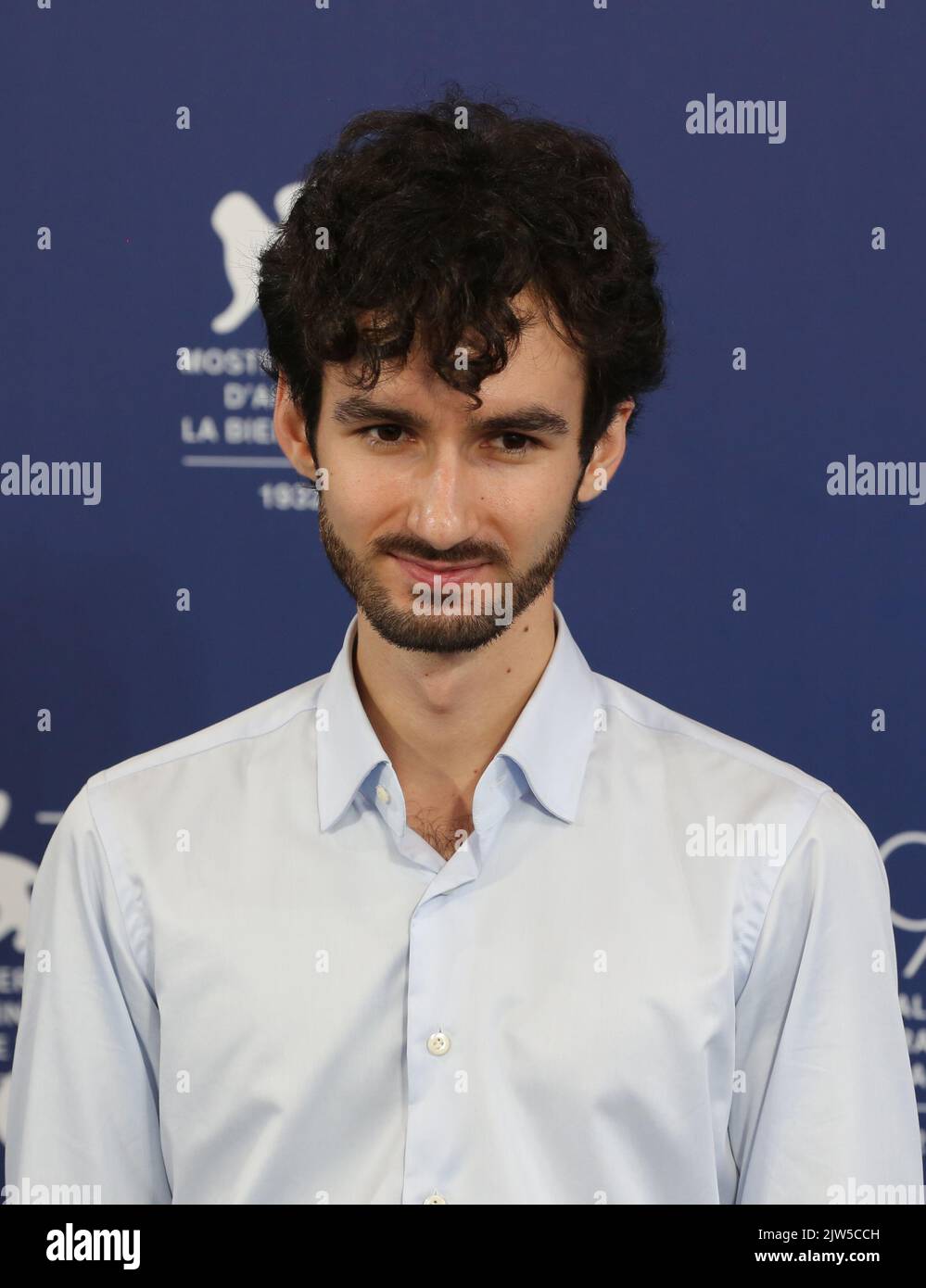 Venice, Italy, 3rd September, 2022, Pedro Osuna at the photocall for ...