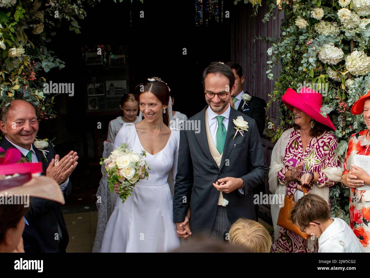 Count Charles Henri d'Udekem d'Acoz and Countess Caroline Philippe ...