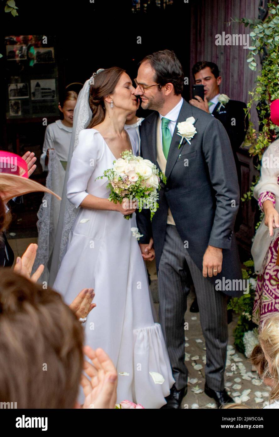 Count Charles Henri d'Udekem d'Acoz and Countess Caroline Philippe ...