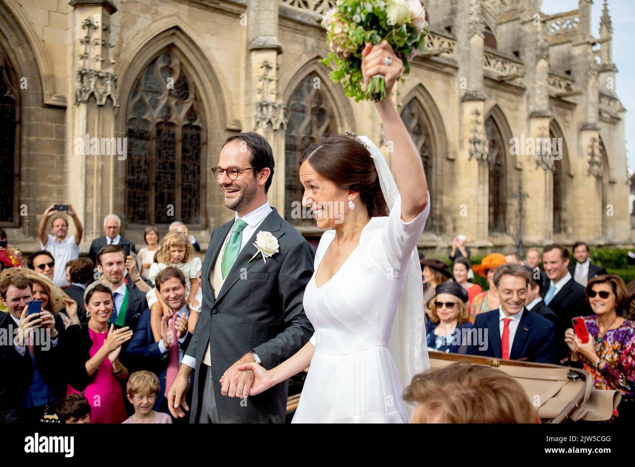 Count Charles Henri d'Udekem d'Acoz and Countess Caroline Philippe ...