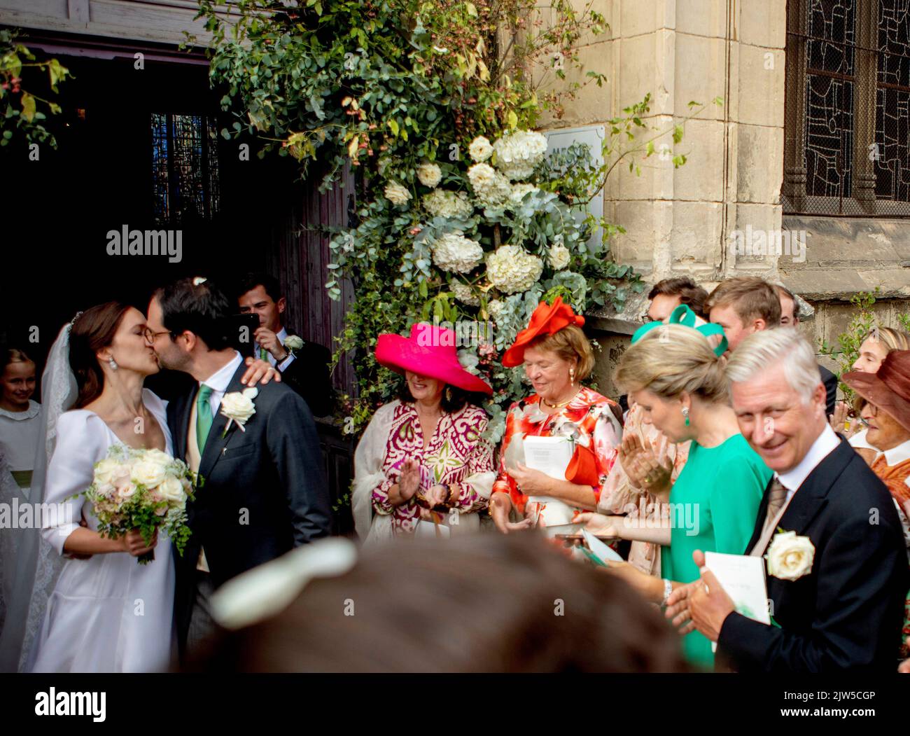 Count Charles Henri d'Udekem d'Acoz and Countess Caroline Philippe ...