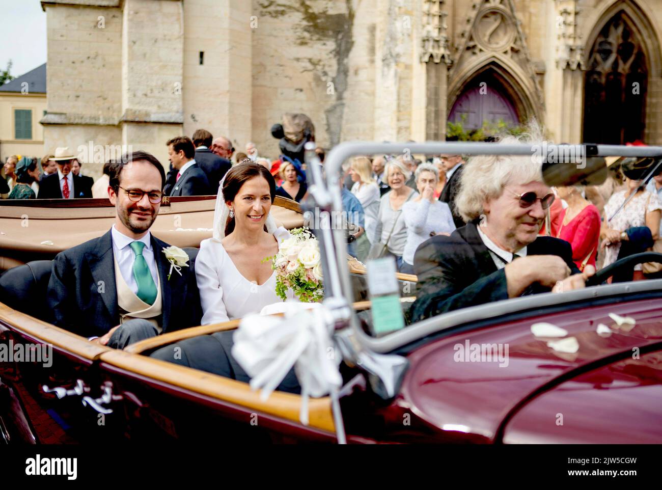 Count Charles Henri d'Udekem d'Acoz and Countess Caroline Philippe ...