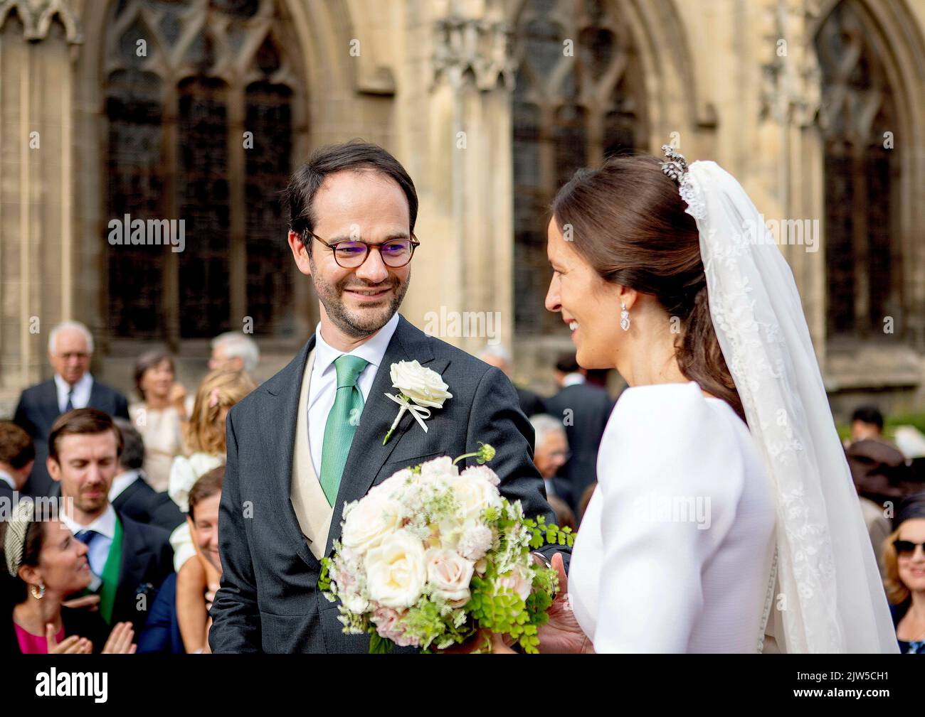Count Charles Henri d'Udekem d'Acoz and Countess Caroline Philippe ...