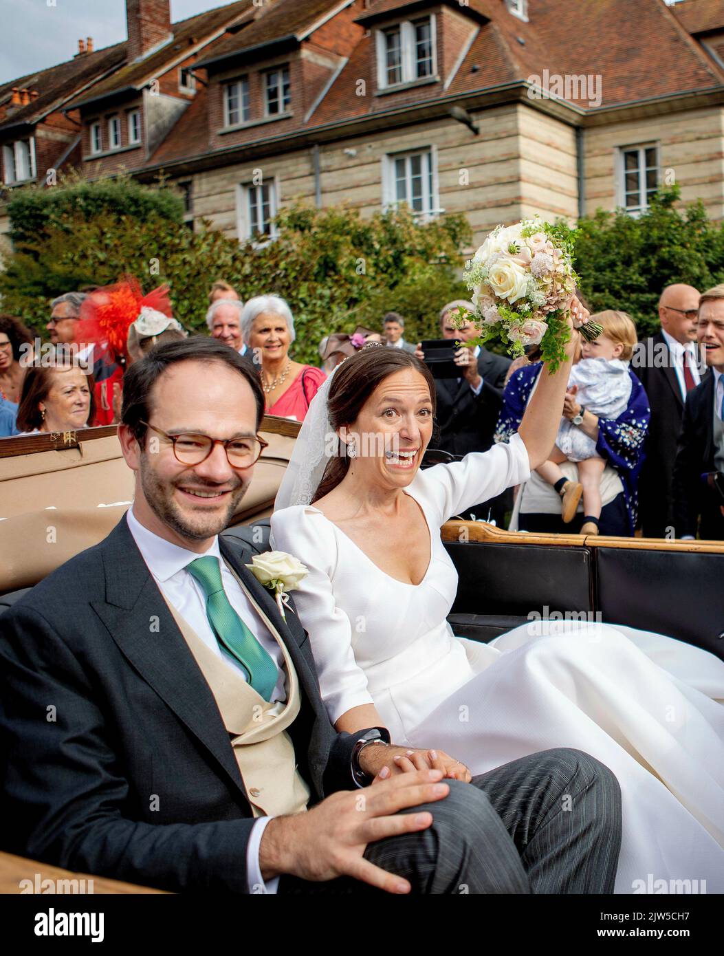 Count Charles Henri d'Udekem d'Acoz and Countess Caroline Philippe ...