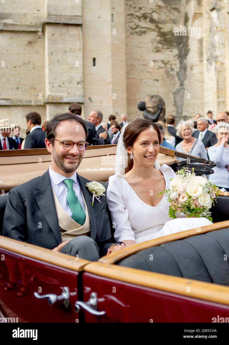 Count Charles Henri d'Udekem d'Acoz and Countess Caroline Philippe ...