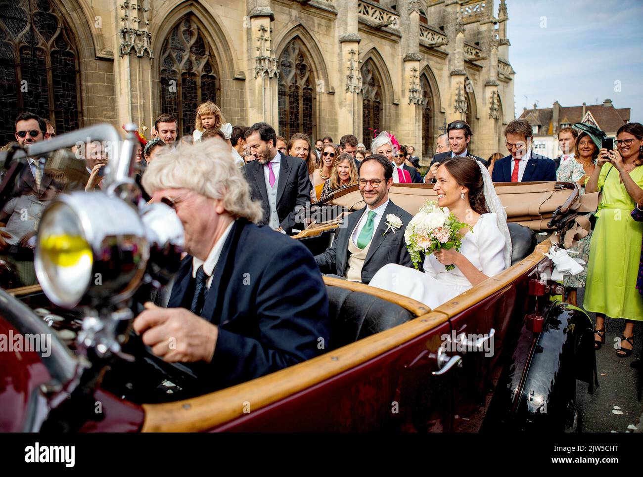 Count Charles Henri d'Udekem d'Acoz and Countess Caroline Philippe ...