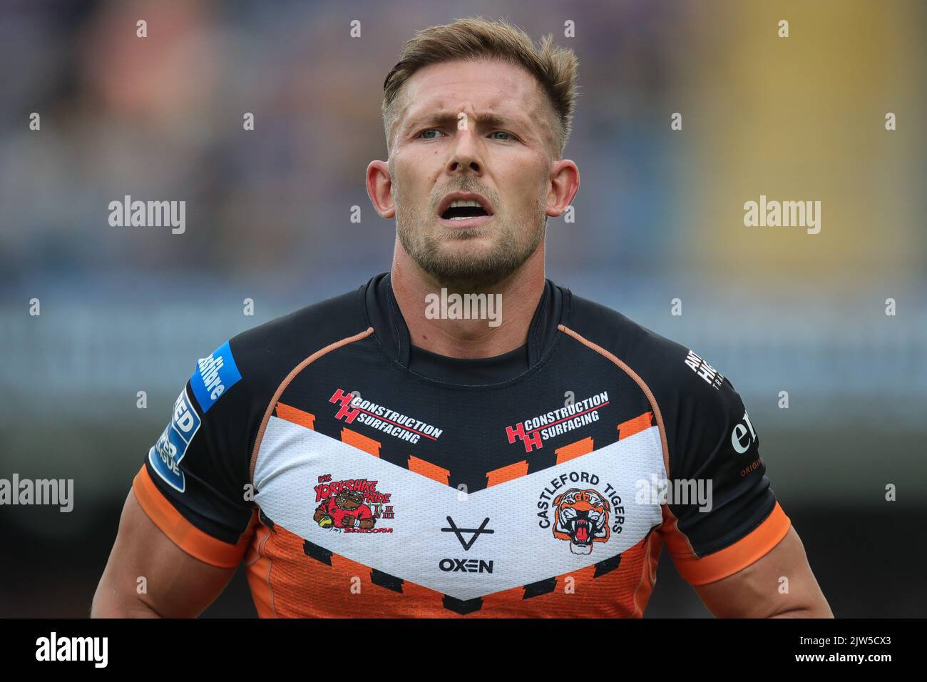 Greg Eden #23 of Castleford Tigers during the Betfred Super League ...