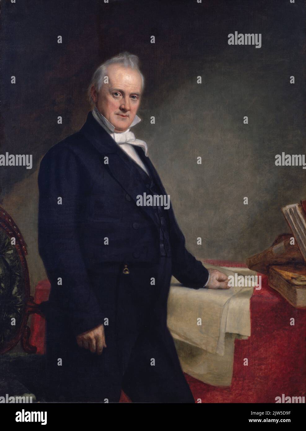 James buchanan portrait hi-res stock photography and images - Alamy