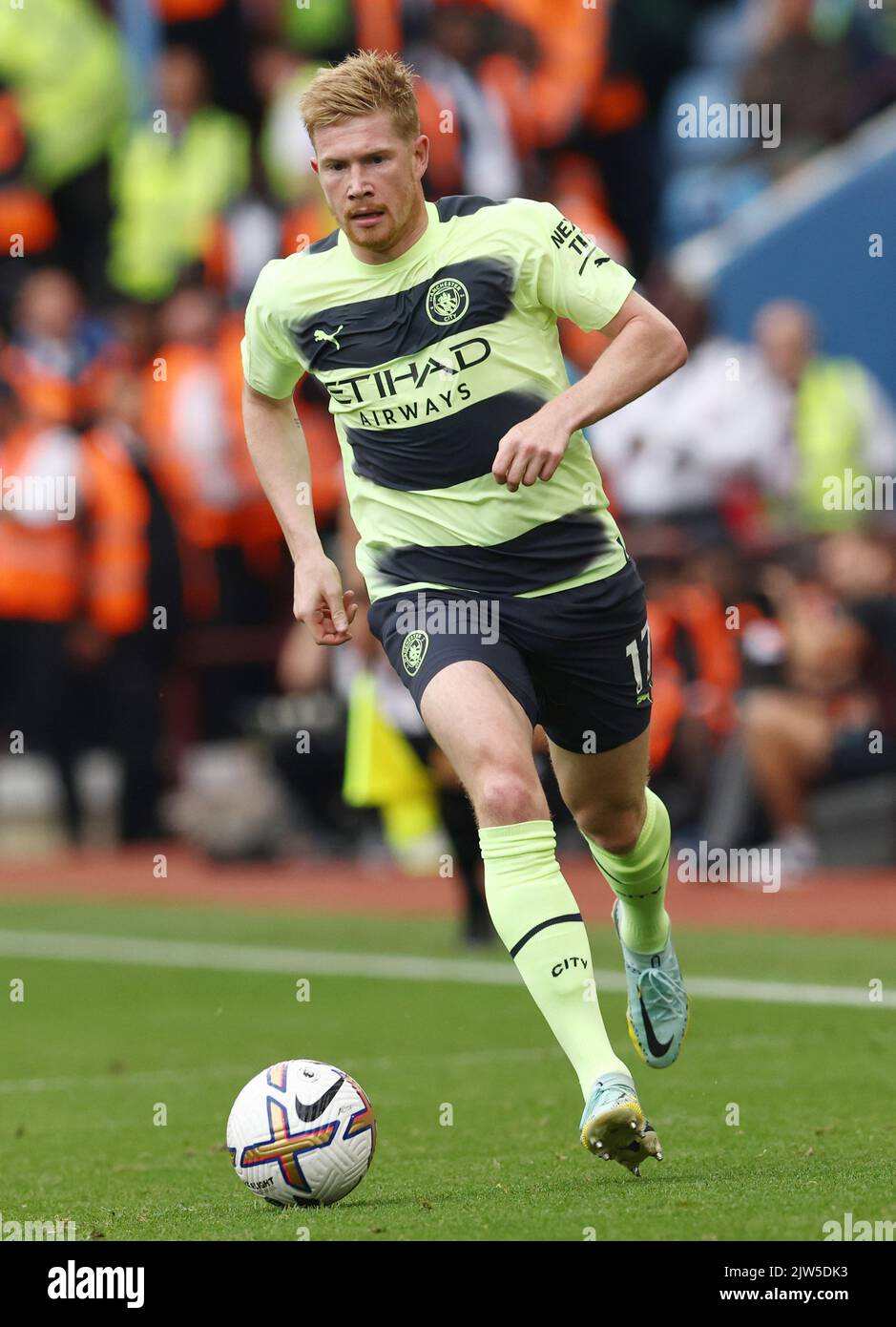 Birmingham, England, 3rd September 2022. Kevin De Bruyne of Manchester ...